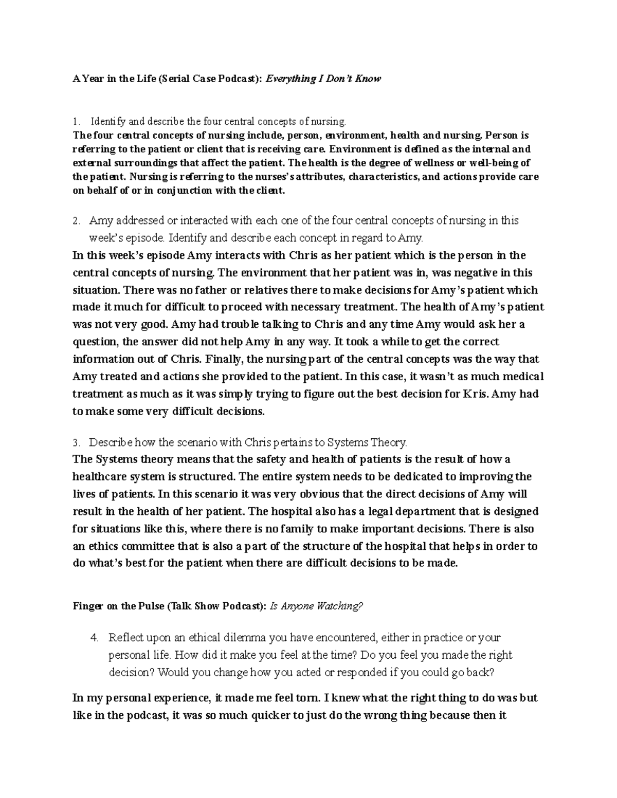 Podcast 6 Homework - A Year in the Life (Serial Case Podcast ...