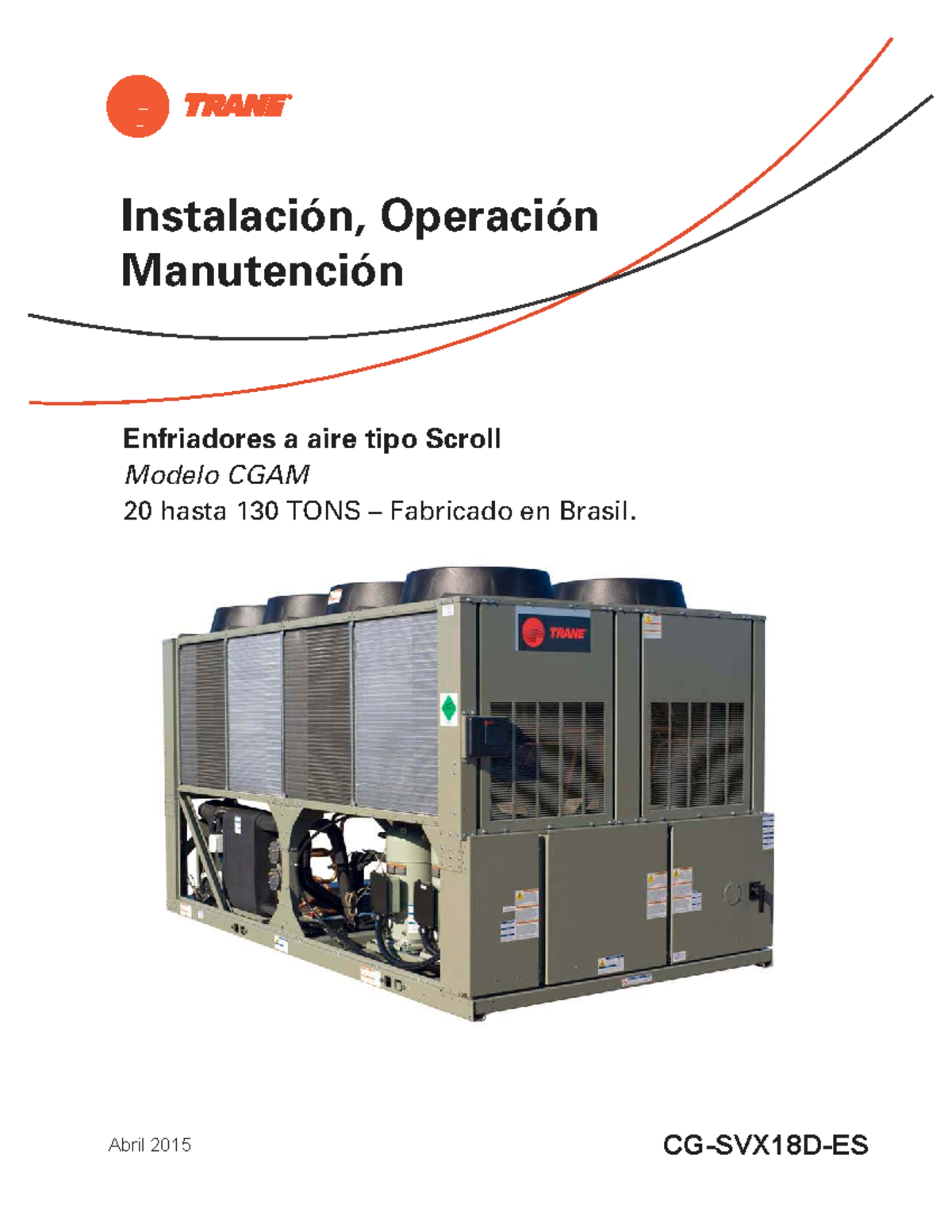 Catálogo IOM-CGAM: Instalación y Mantenimiento de Enfriadores Scroll ...