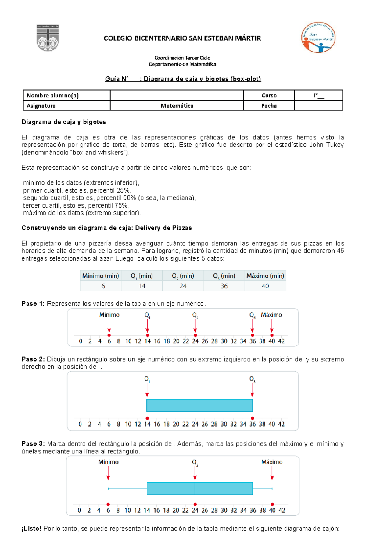 Guía 13 Diagrama box-plot - COLEGIO BICENTERNARIO SAN ESTEBAN MÁRTIR ...