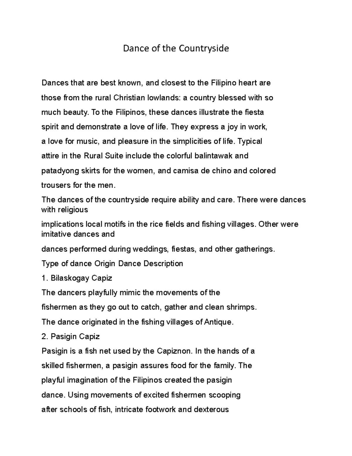 Project-3 - Project-3 - Dance of the Countryside Dances that are best ...