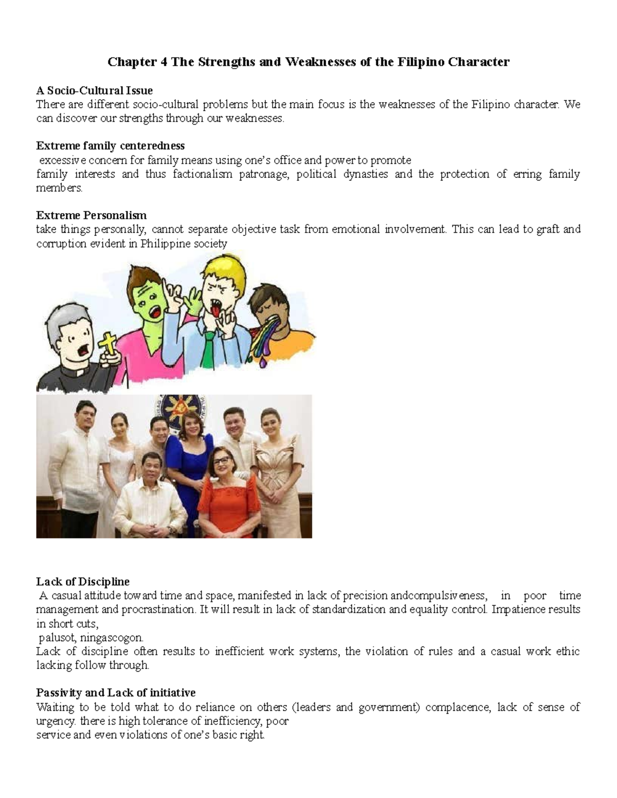 The Strengths and Weaknesses of Filipino - Chapter 4 The Strengths and ...