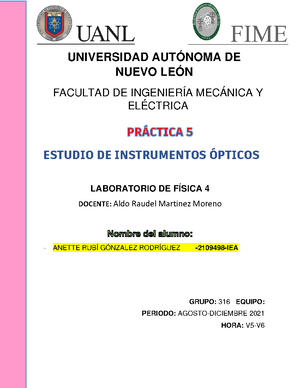 Práctica 6 Fisica 4 - Práctica 6 lab de física 4 - Laboratorio de fisica 4 - UNIVERSIDAD ...