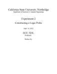 ECE 320/L - CSUN - Theory of Digital Systems and Lab - Studocu