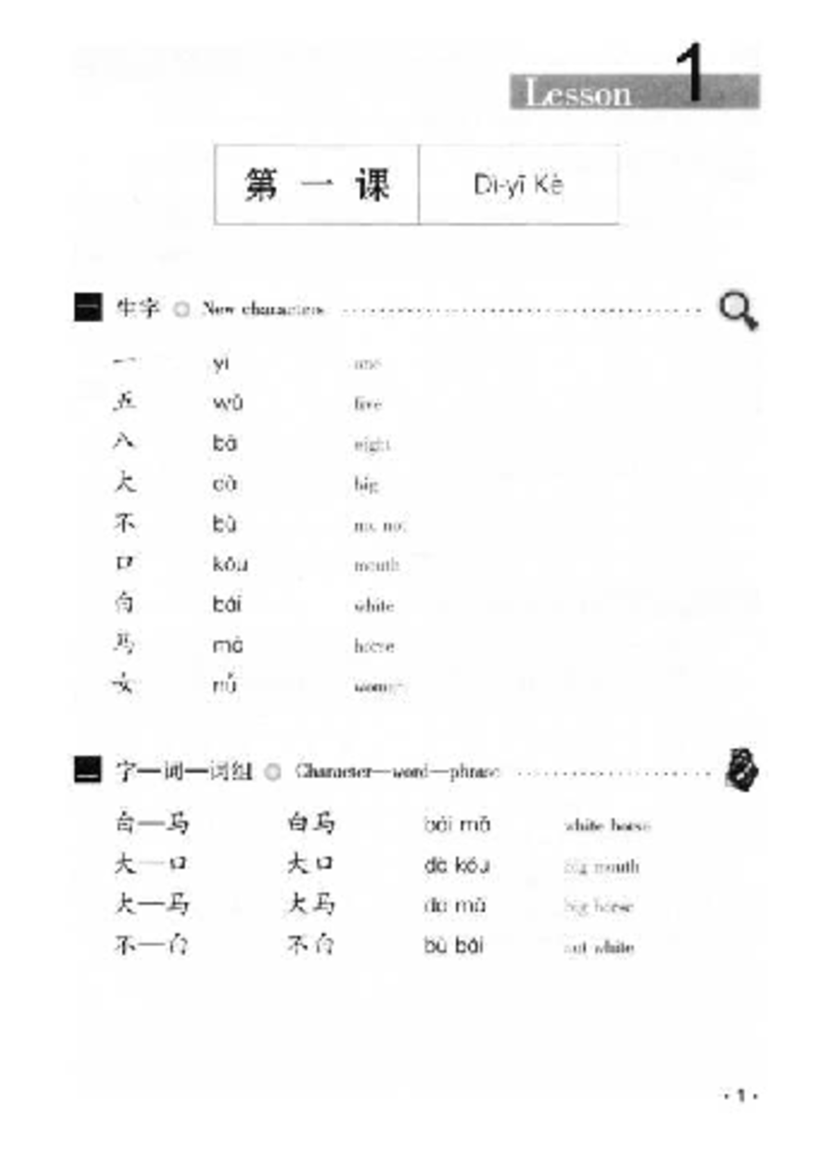 Lesson 1: New Chinese Characters and Writing Rules - TQTH3 - Studocu