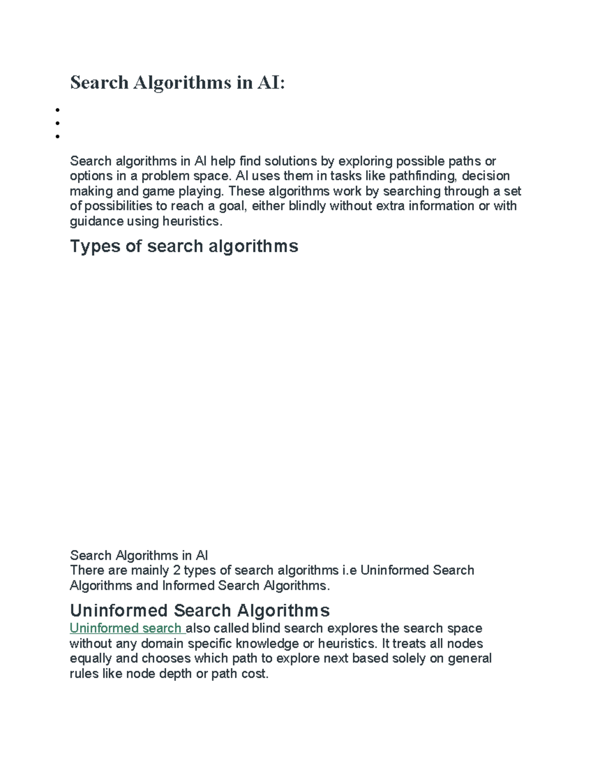 AI Search Algorithms and CSPs: Understanding Techniques and ...