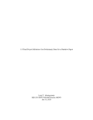 His 262 Module Two Project Proposal Template - HIS 262 Module Two ...