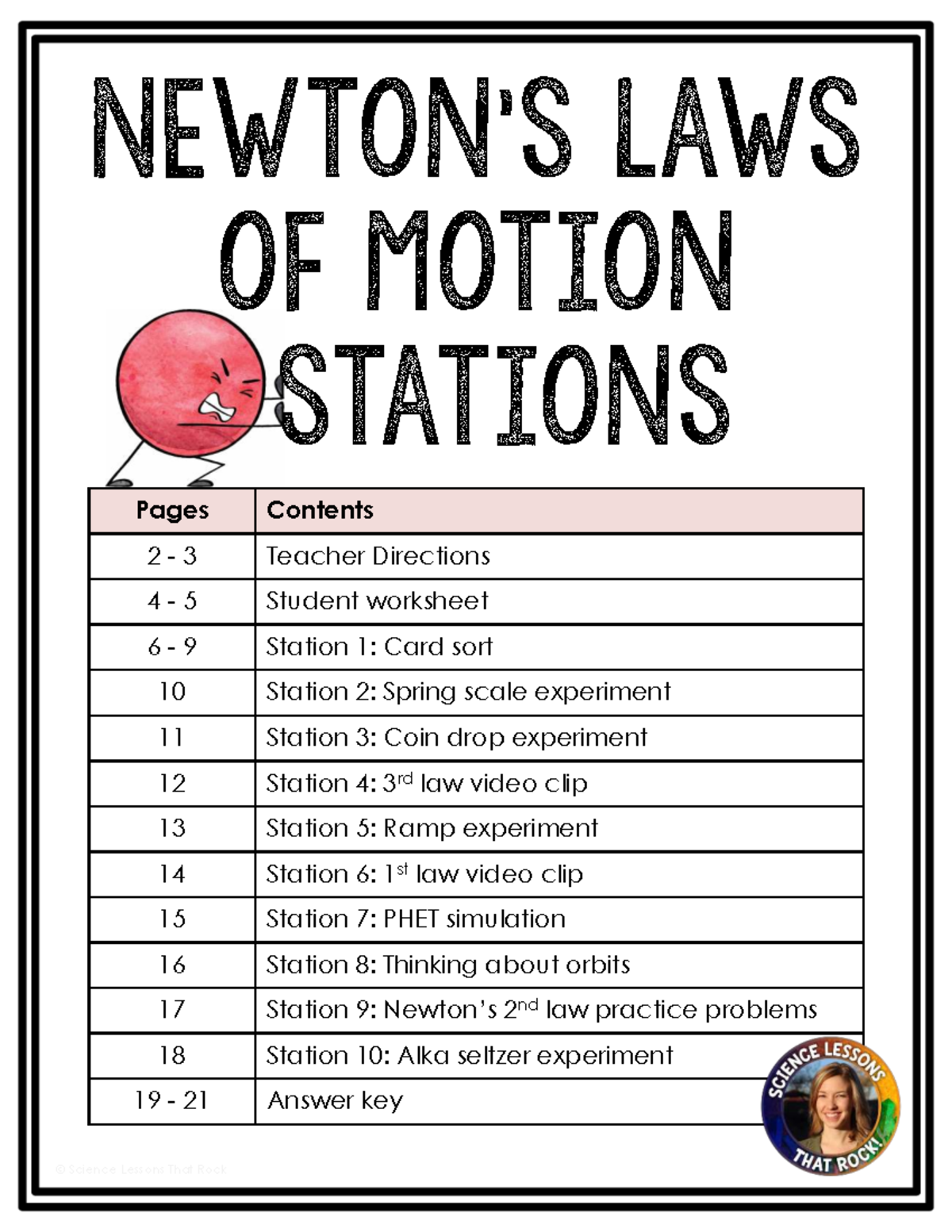 Newton's Laws Stations Activities and Experiments - Studocu