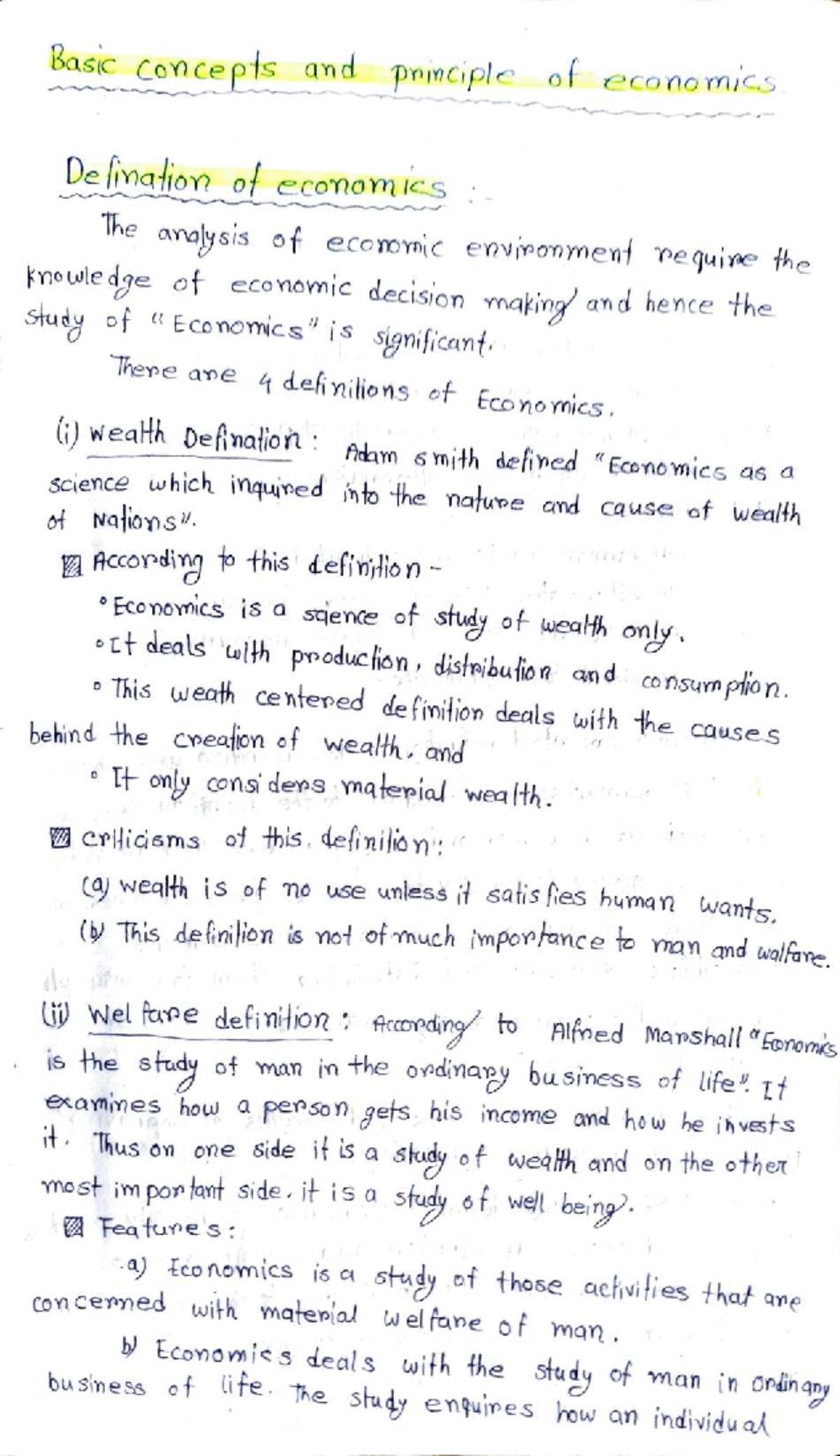 Economics 101: Key Concepts and Definitions Explained - Studocu