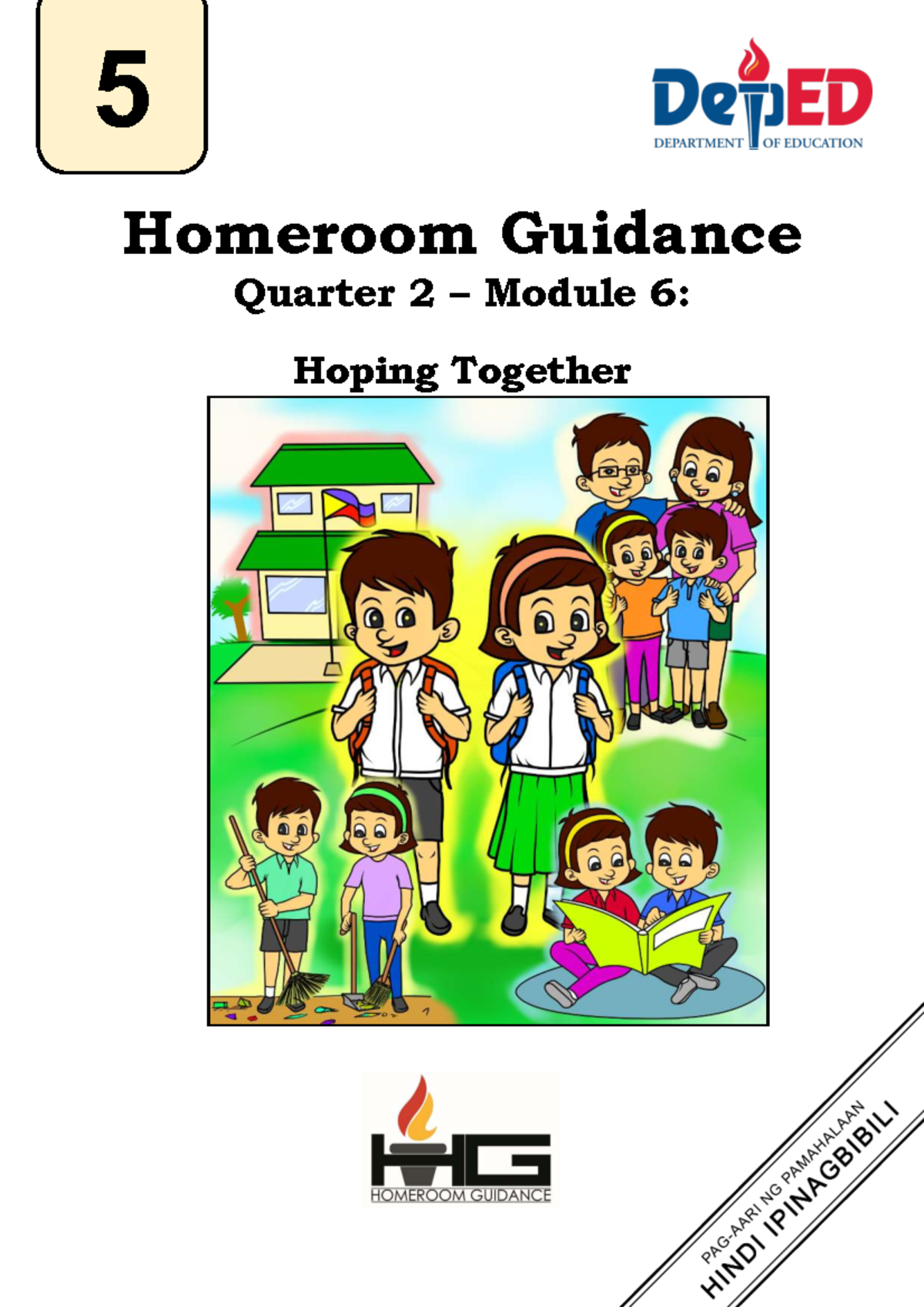 Homeroom Guidance Grade 5 Q2 Module 6: Hoping Together Activities - Studocu