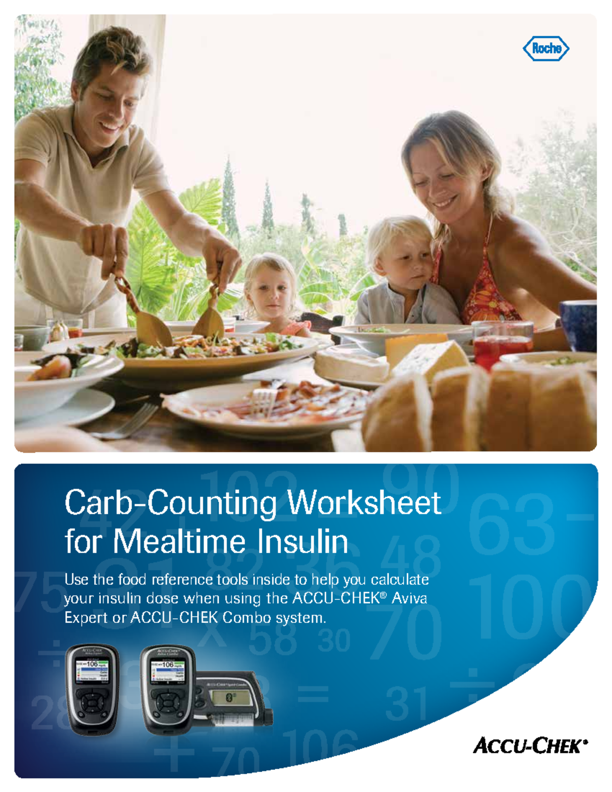 Accu-Chek Mealtime Carb Counting Worksheet for Insulin Dosing - Studocu