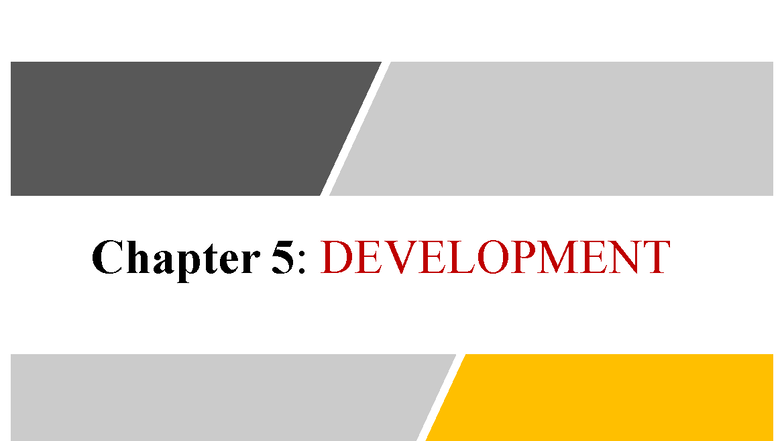 Chapter 5: Development - Design and Team Management Insights - Studocu