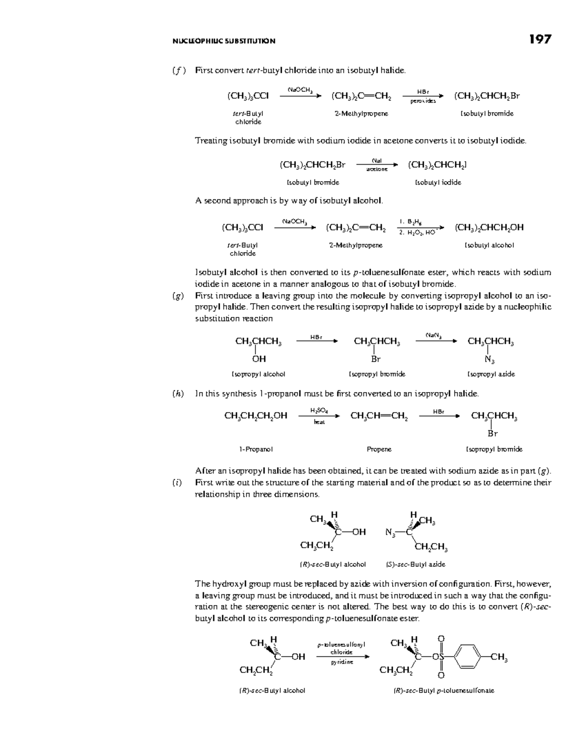 Organic Chemistry 4th Ed: Nucleophilic Substitution Reactions (OC 202 ...