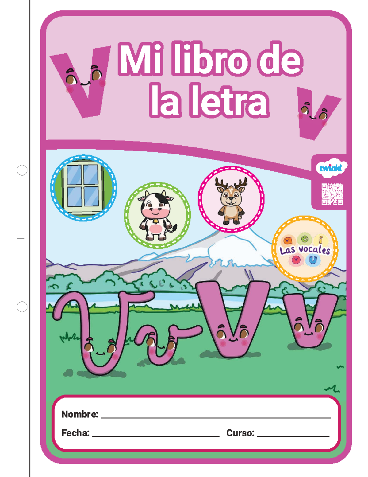 Cl-l-172002 3772-Cuadernillo: Aprendiendo la Letra V en Diversas ...