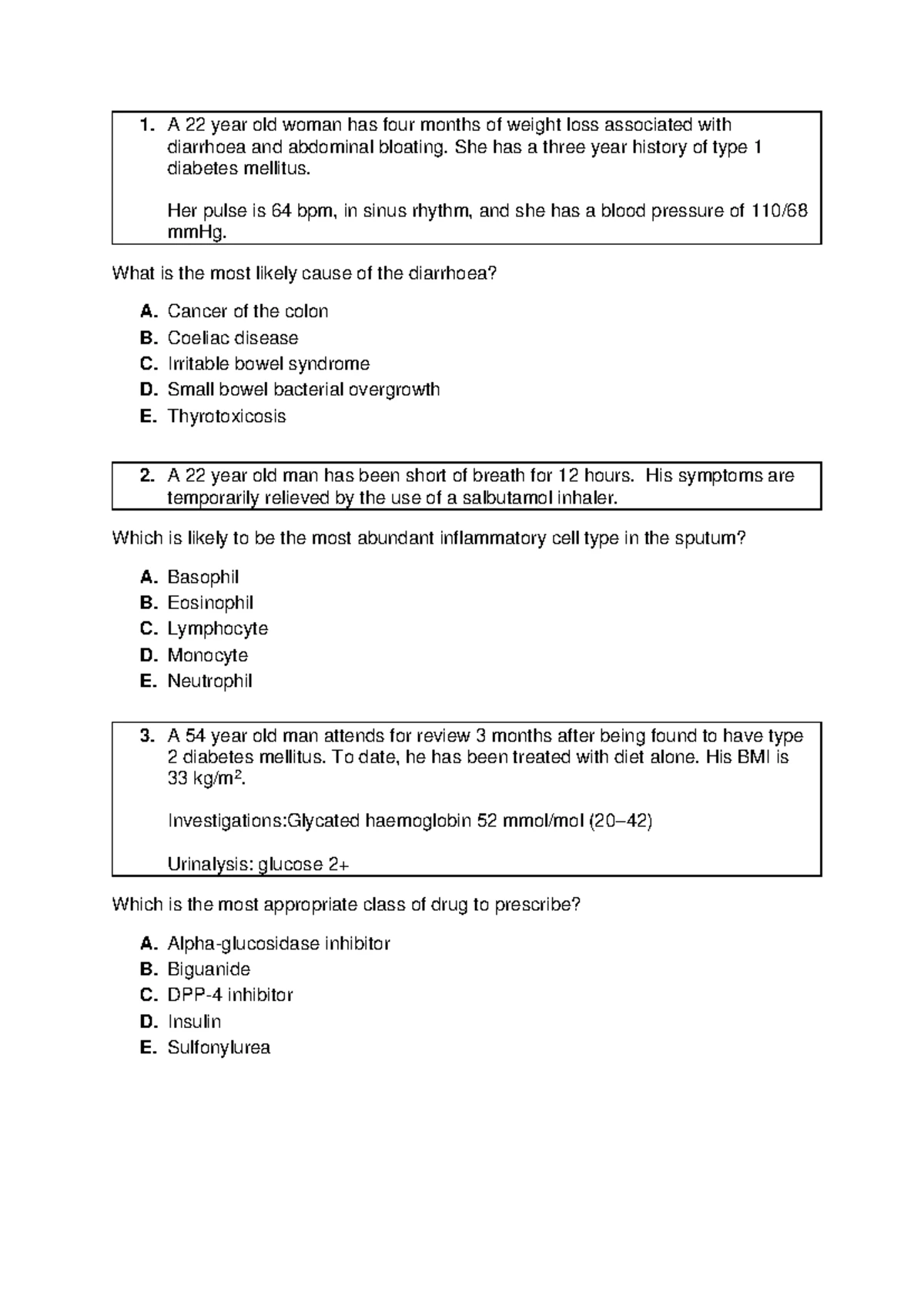 OSCE Checklist Measuring Basic Observations Vital Signs - OSCE ...