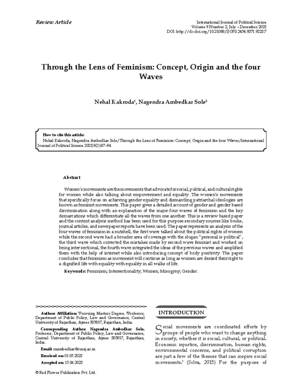 4 Waves of Feminism: Concept, Origin, and Key Differences - Study Notes ...