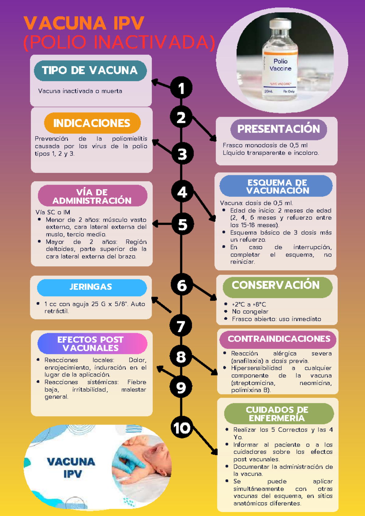Vacuna IPV (Polio Inactivada) - Indicaciones y Esquema de Vacunación ...