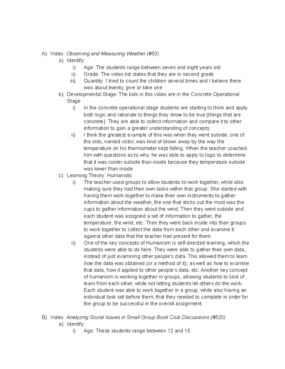 D094 Task 1 - Passed first try - D094 Task 1 A. Video 9, “Practicing Presentations and Audience ...