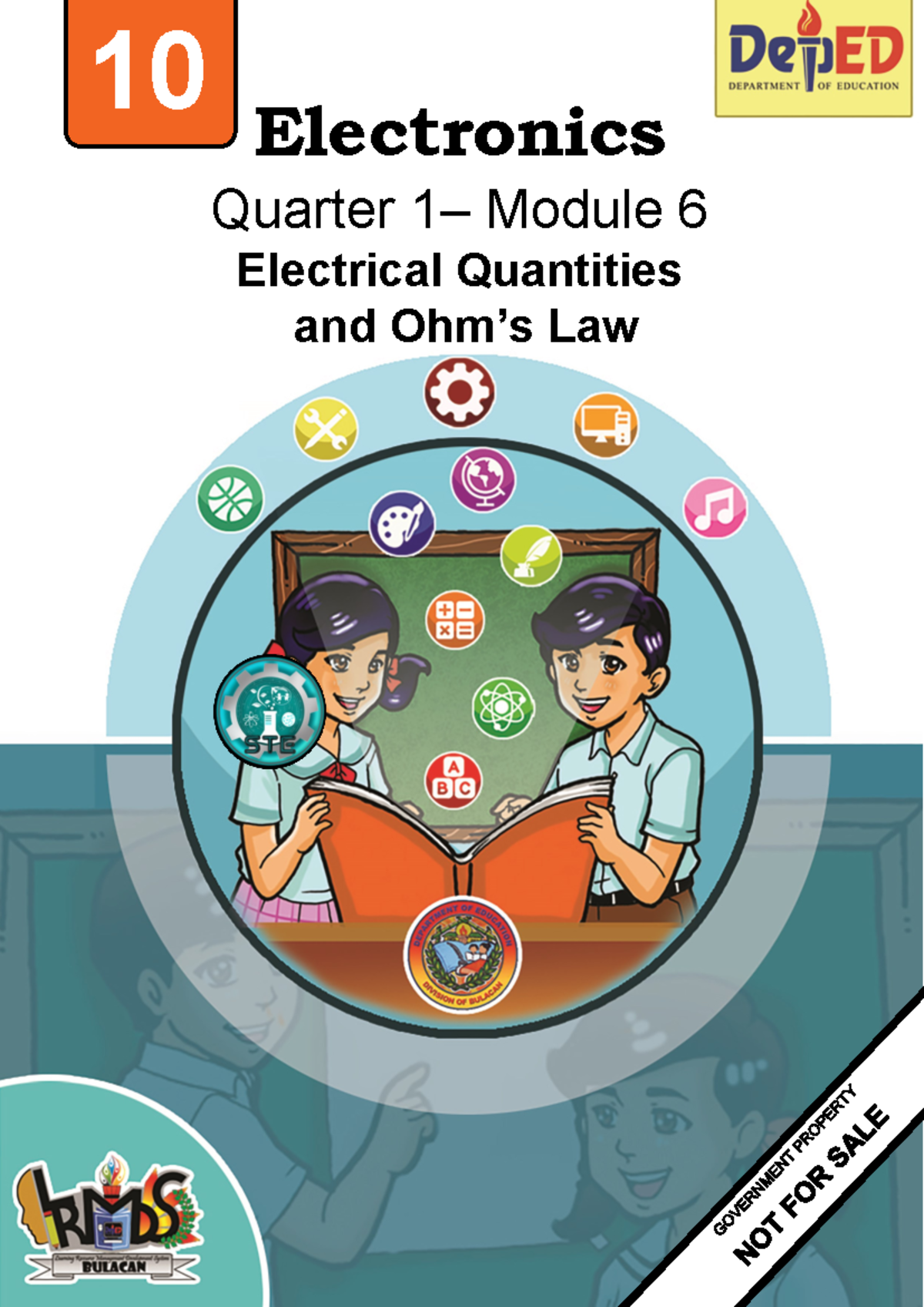 Electrical Quantities & Ohm's Law: STE 10 Quarter 1 Module 6 - Studocu