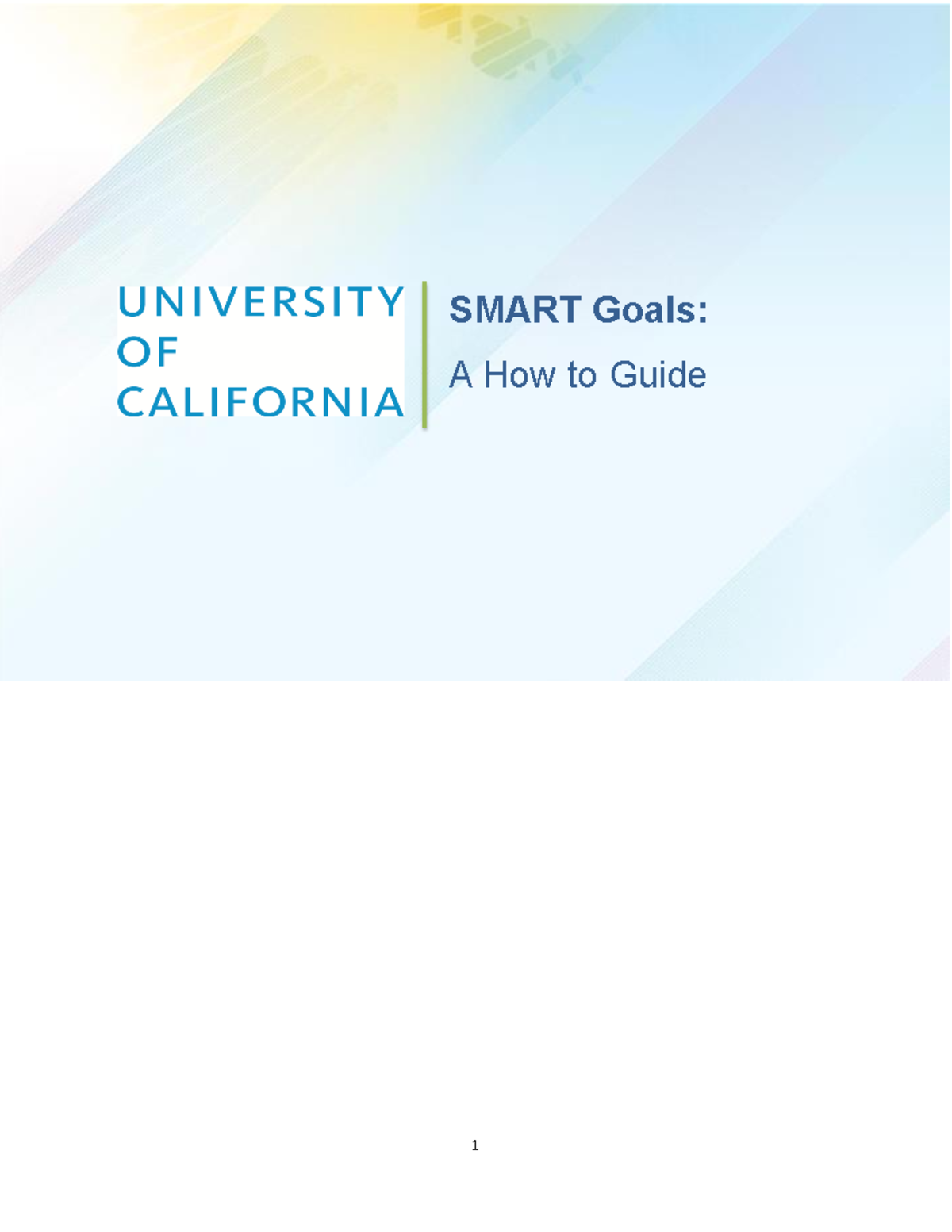 SMART Goals Writing Guide - How to Frame Achievable Objectives - Studocu