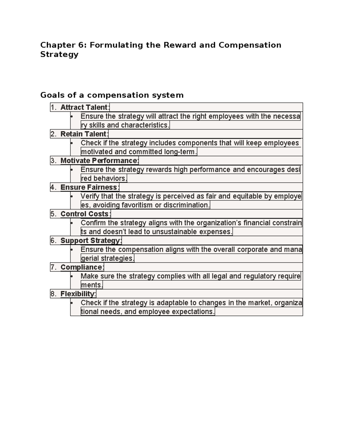 Chapter 6: Developing Effective Reward and Compensation Strategies ...