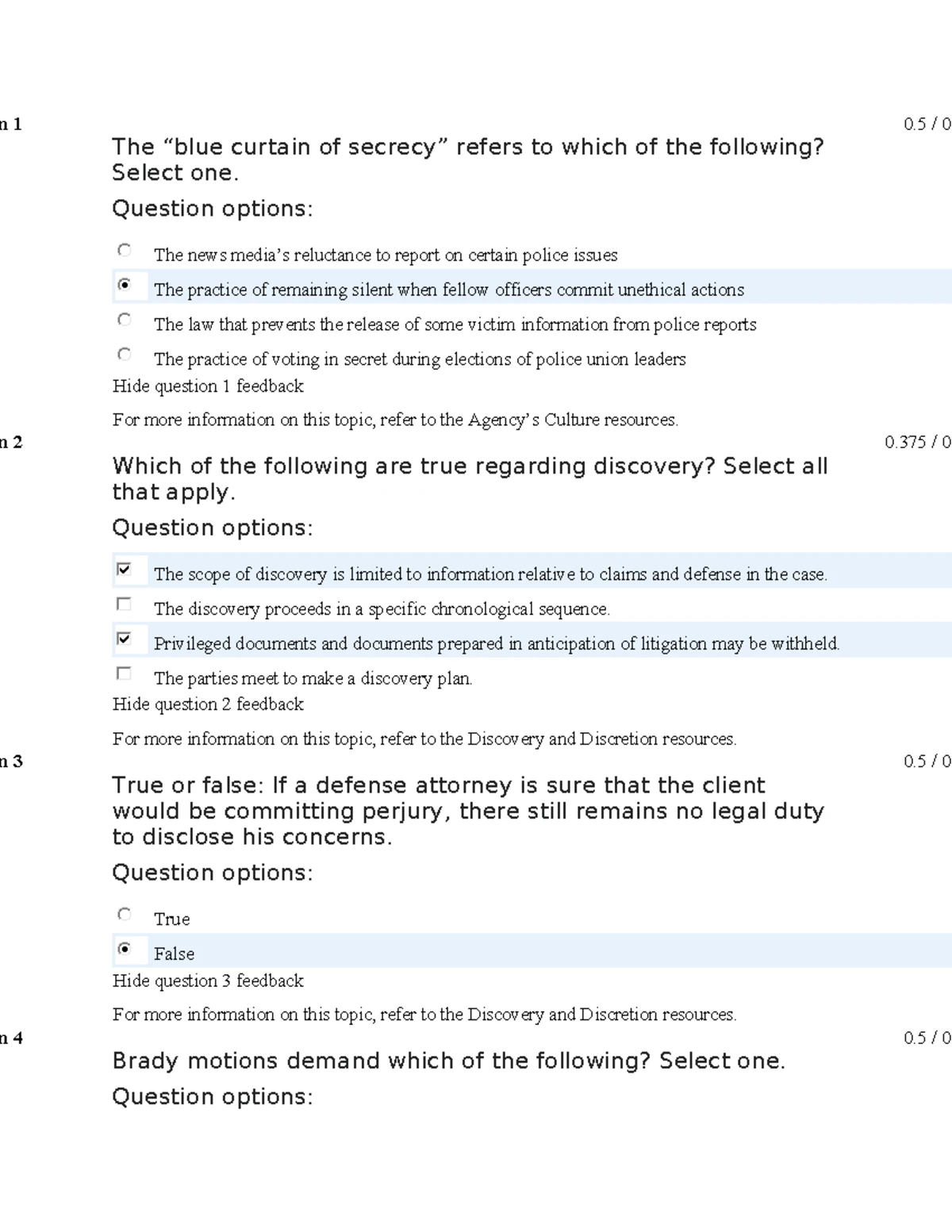 6-1 Module Six Practice Activity Discovery in a Court Case - CJ 230 Module Six Practice Activity ...