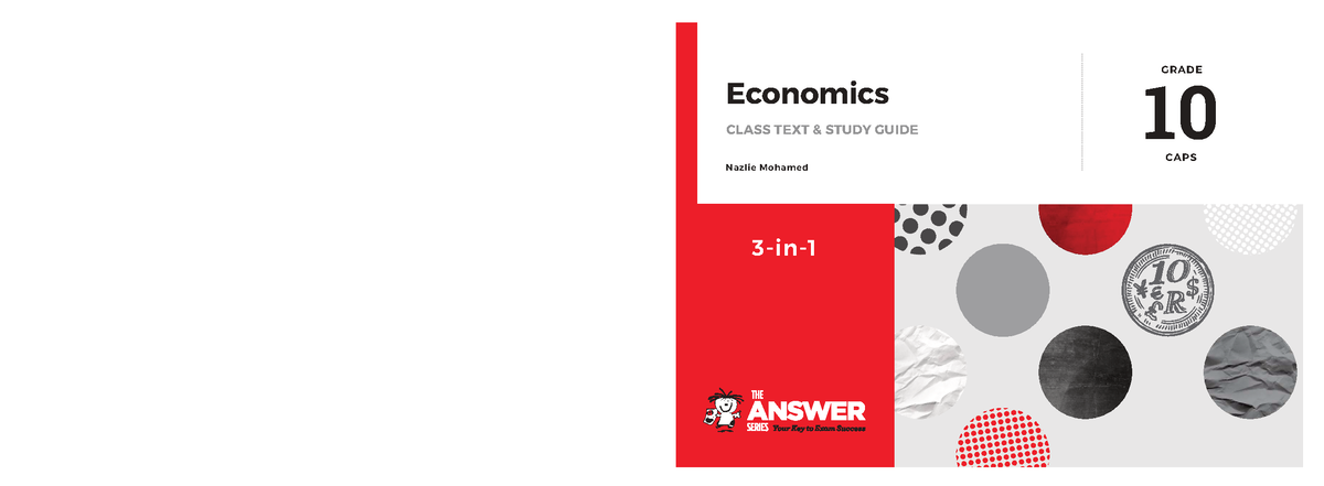 Grade 10 Economics CAPS Study Guide: Key Concepts & Exam Prep - Studocu