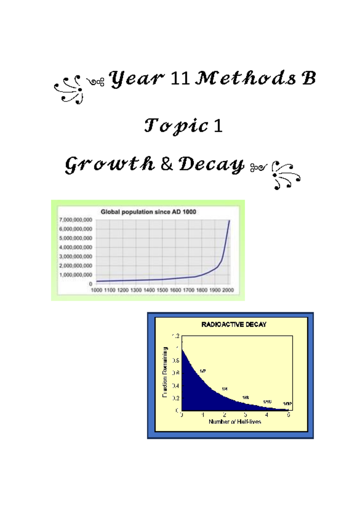 Growth and Decay Summary Booklet-2 - ꧁༺ 𝓨𝓮𝓪𝓻 11 𝓜𝓮𝓽𝓱𝓸𝓭𝓼 𝓑 𝓣𝓸𝓹𝓲𝓬 1 ...