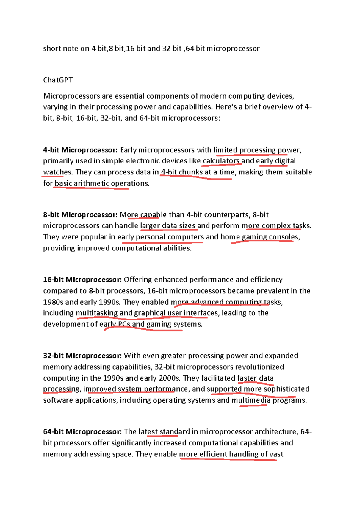 Microprocessor 8086: Overview of Processor Types and Memory Banking ...