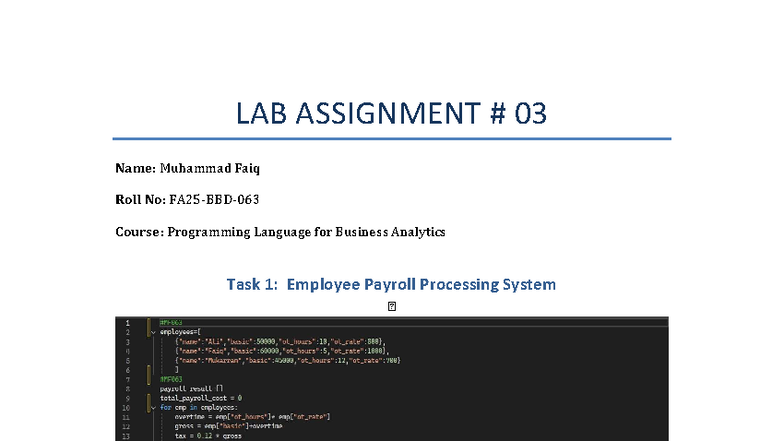 Muhammad Faiq FA25-BBD-063 Lab Assignment 03 - Introduction to Business ...