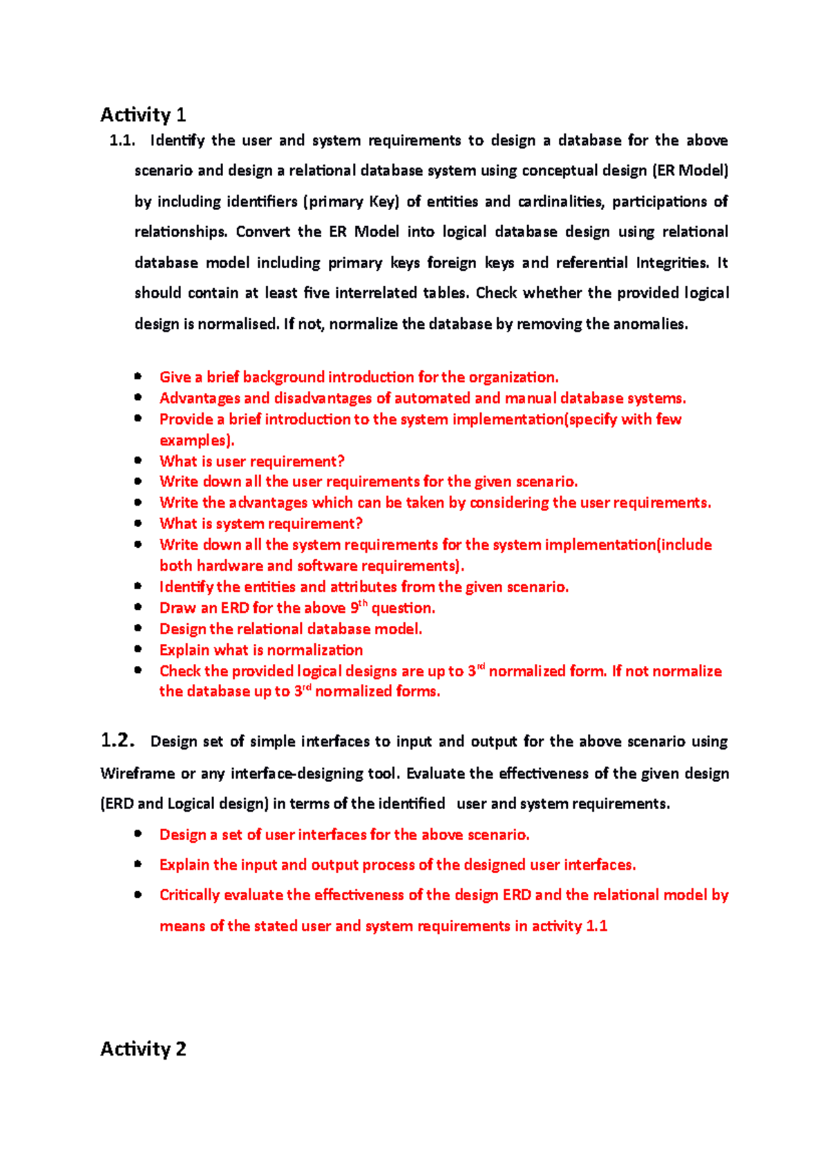 DB System Design Guidelines: ER Modeling, Normalization & Interfaces ...