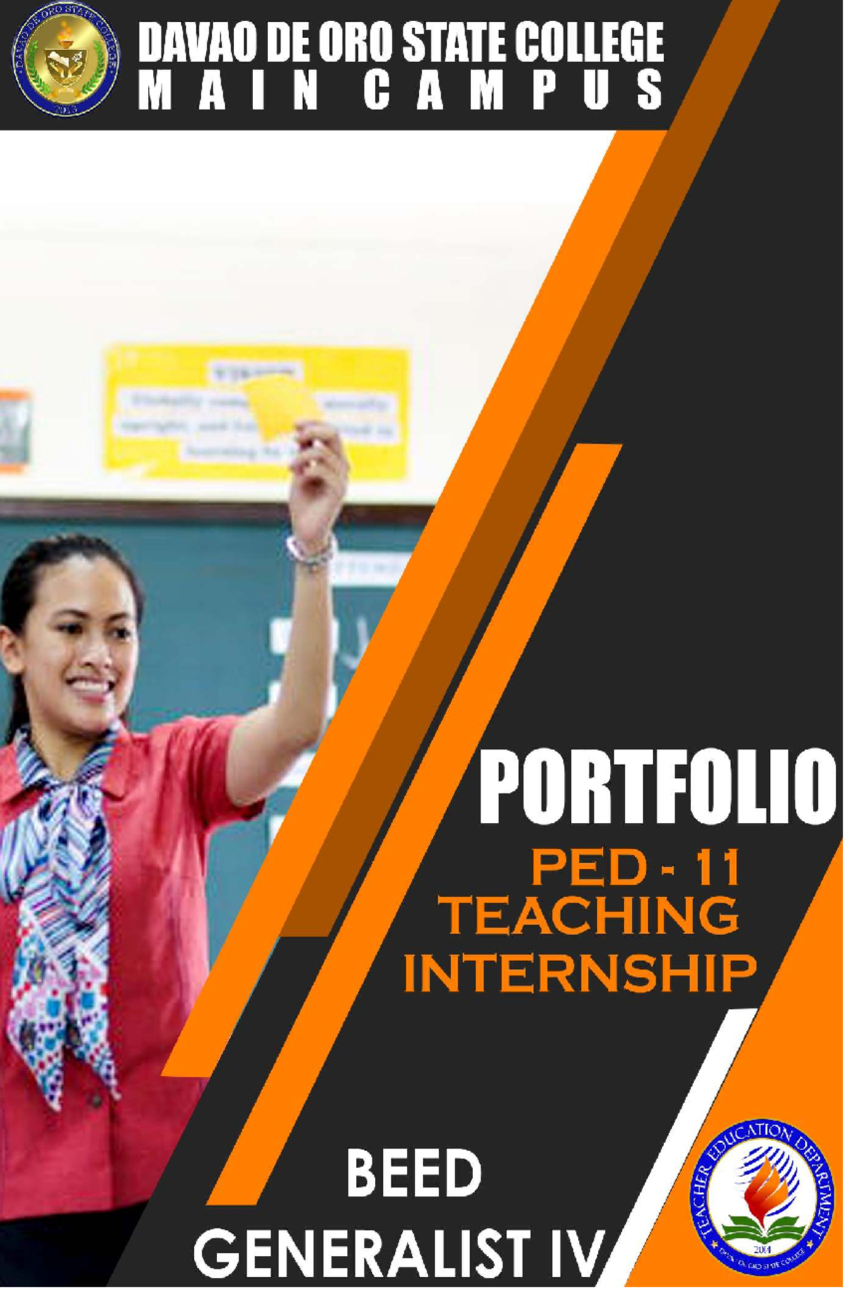 PED 11 Teaching Internship Portfolio: A Comprehensive Guide - Studocu