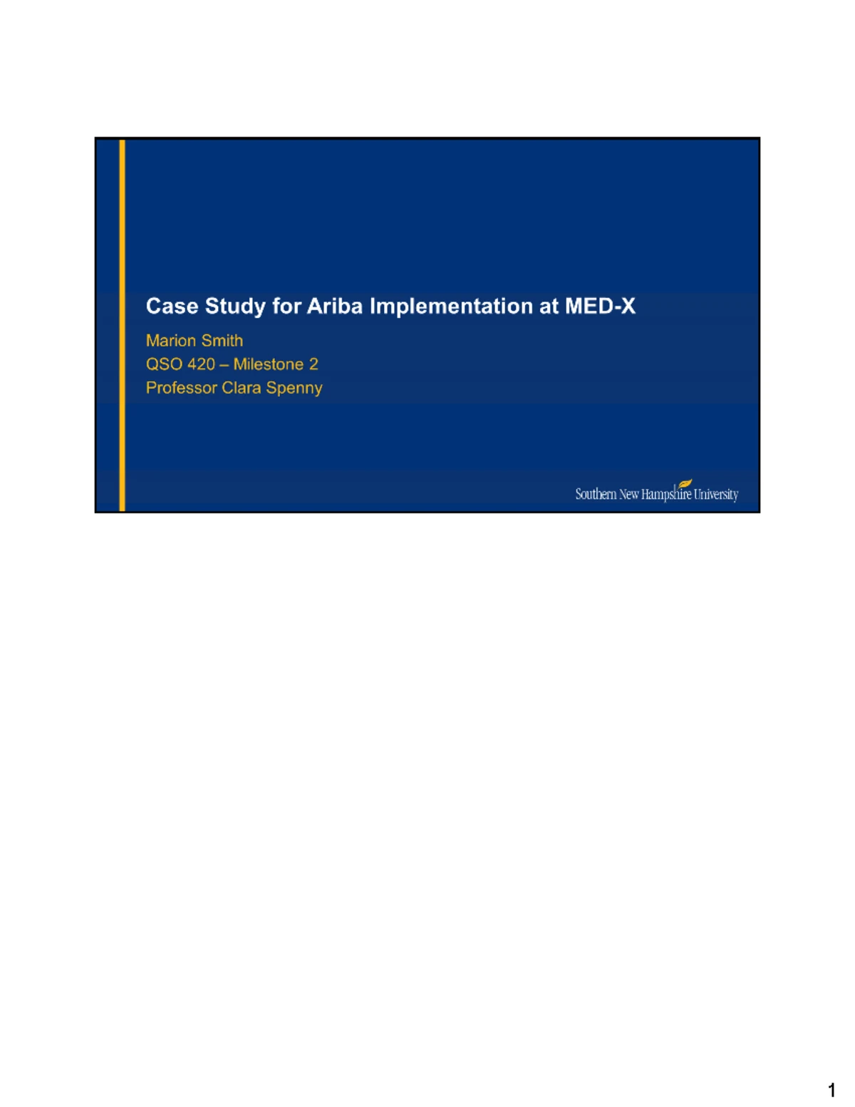 QSO 420 4-2 Final Project Milestone Two: EVM Calculations and Analysis - Studocu