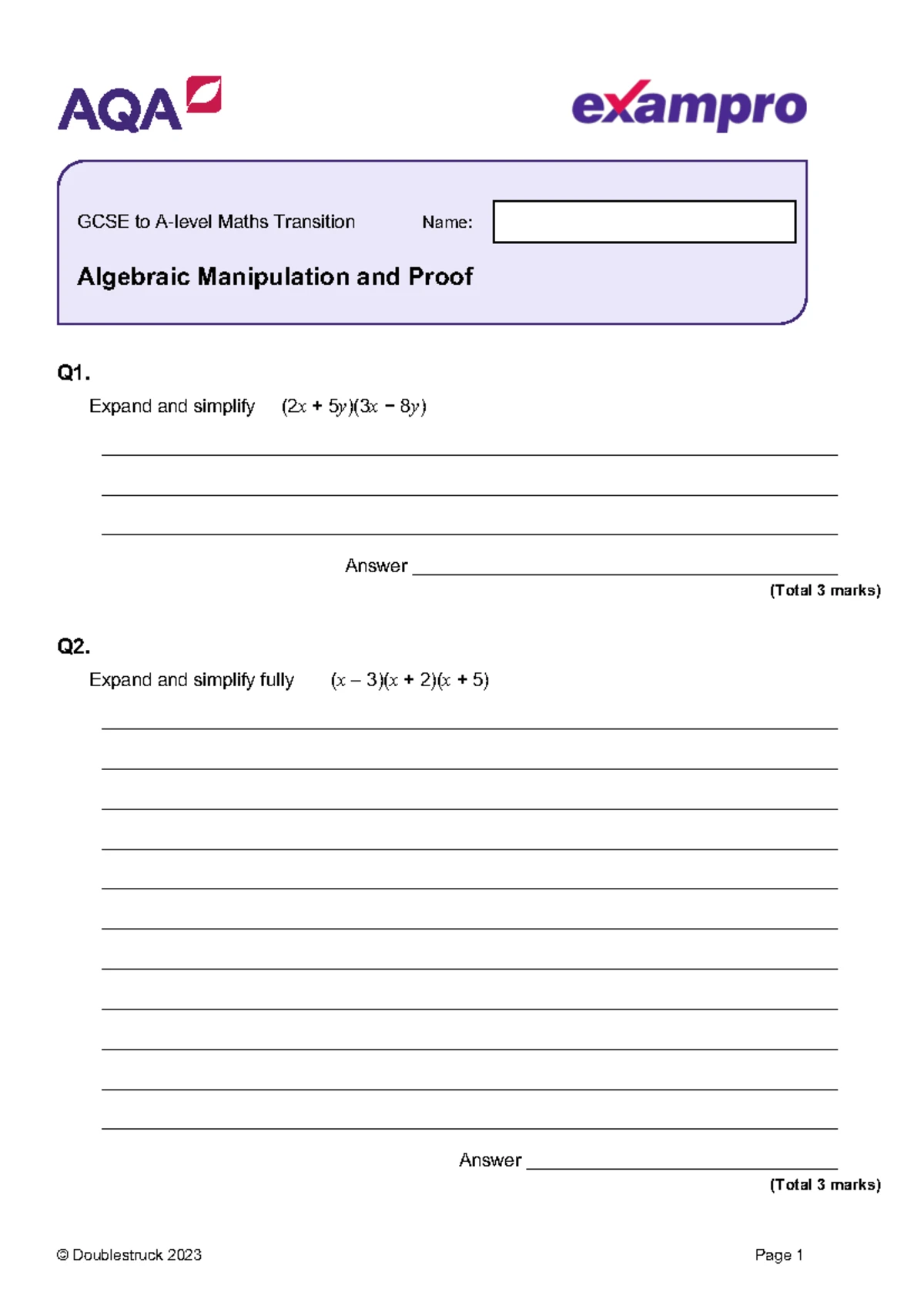 A Level Maths & Further Maths Overview - Bicen Links for AS & A2 - Studocu