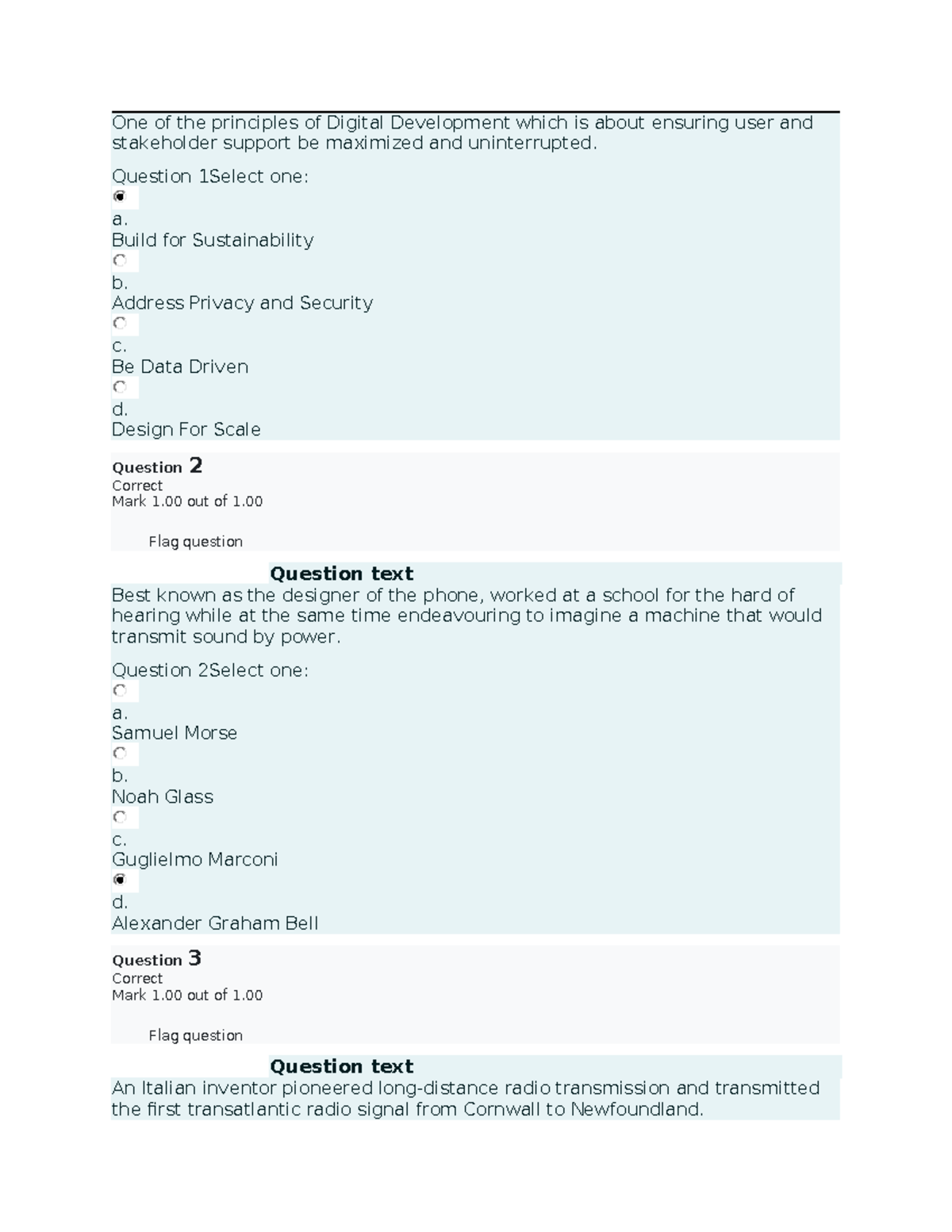 UGRD-GE6103-2522S P1 - Digital Development Principles Quiz - Studocu