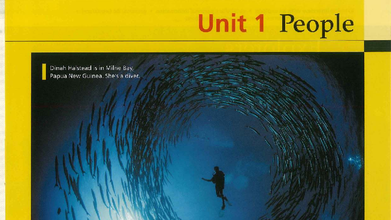 Unit 1: People and Possessions - A1-A2 Student's Book Insights - Studocu