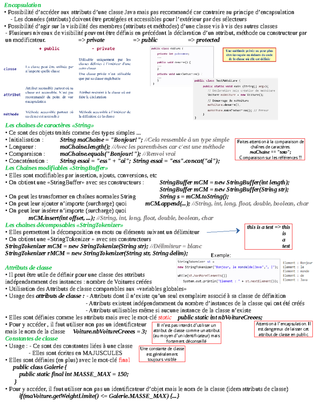 Java Classes and Interfaces: Abstraction, Inheritance, and Exceptions - Plusieurs niveaux de ...