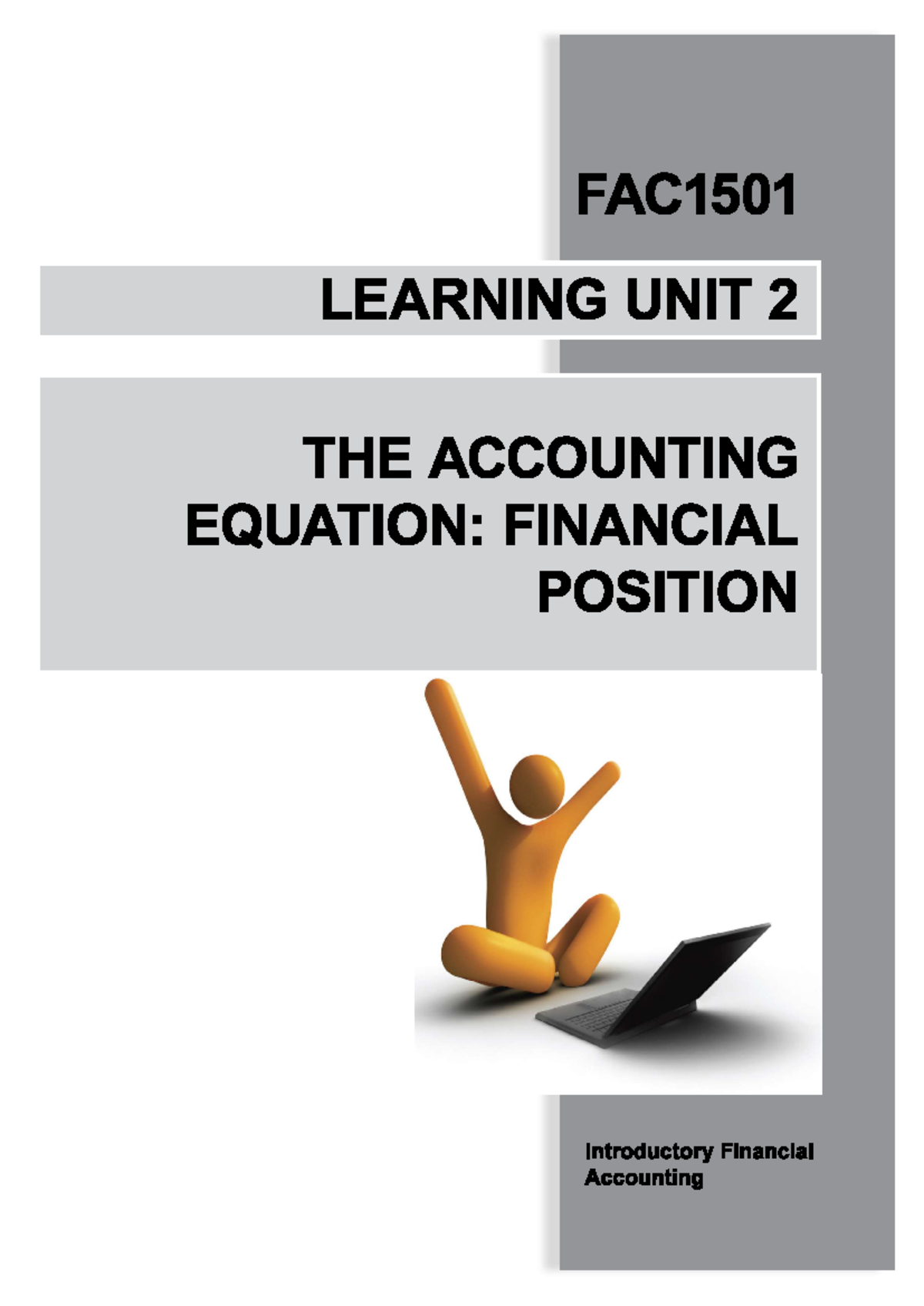 Learning Unit 2: Intro to Financial Accounting Concepts & Principles ...