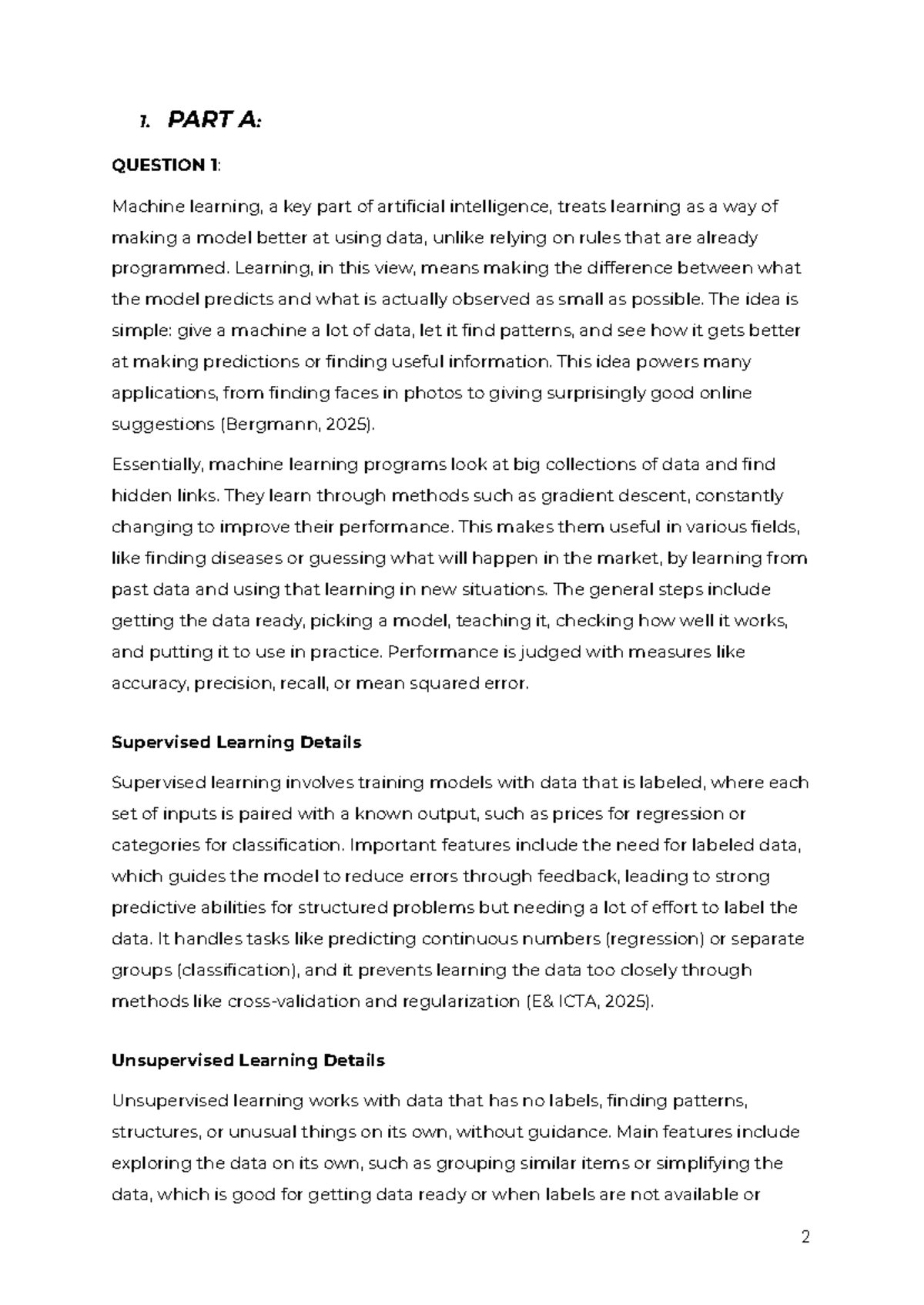Machine Learning Concepts and Applications: A Comprehensive Overview (ML101) - Studocu