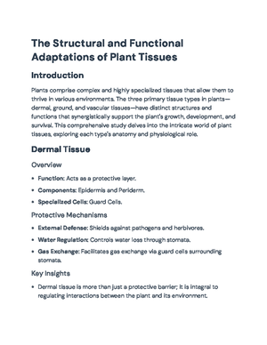 Understanding Plant Structure & Growth: Key Differences with Animals - Understanding Plant ...