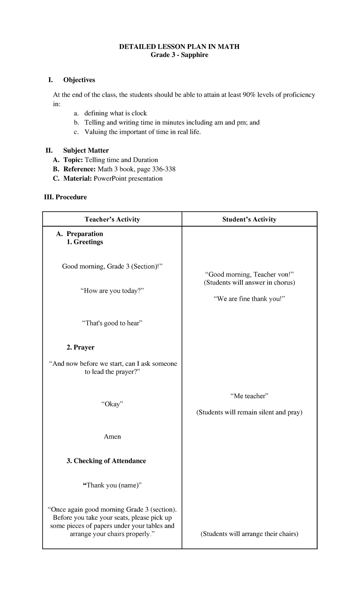 DLP MATH 3 - This is the Dlp that I used during my internship ...