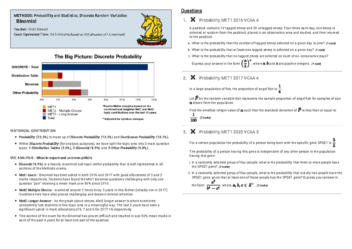 Methods CAS Calculator Summary Sheet - Changing Document Settings: To ...