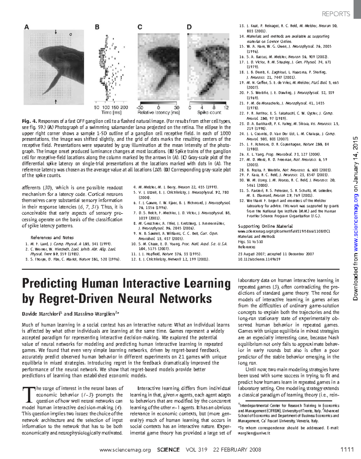 Predicting Human Interactive Learning in Repeated Games: A Neural ...