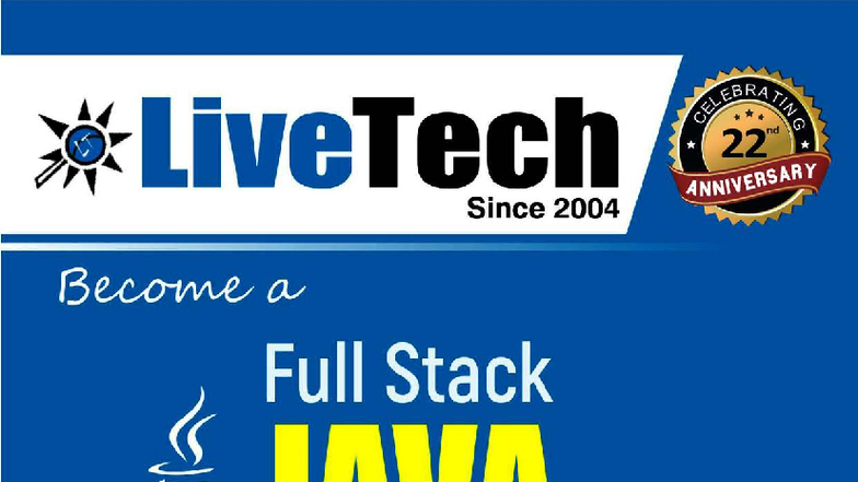 Full Stack JAVA Course Overview and Training Details - Studocu
