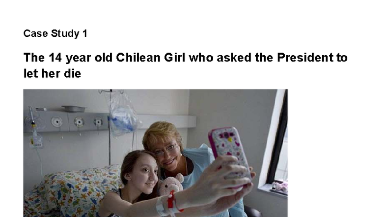 Euthanasia Case Studies: Ethical Dilemmas and Personal Stories - Studocu