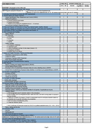 OSH Program Template - Occupational Health and Safety - BOSH - Occupational Safety and Health ...