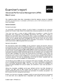 APM (P5) - ACCA - ACCA Advanced Performance Management - Studocu