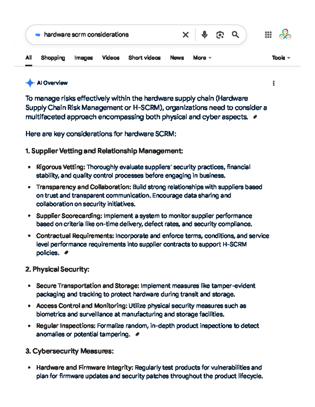 Hardware Supply Chain Risk Management (SCRM) Considerations - Studocu