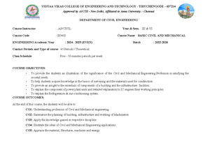 Structural Analysis II Question Bank - VI Sem - SRM VEC 2021-2022 - Studocu