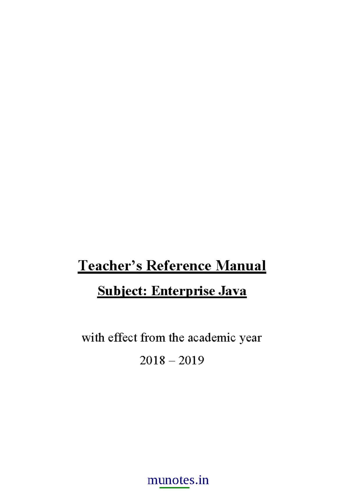 BI Manual (E-next - E-next UNIVERSITY OF MUMBAI Teacher’s Reference ...