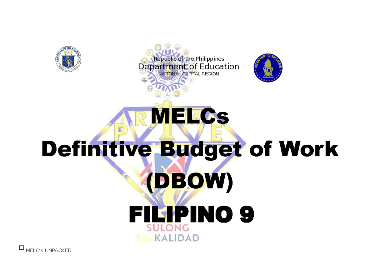 Edited DBOW-2023- Grade-9- Updated-8-11-23-mam-peren-group - Republic ...